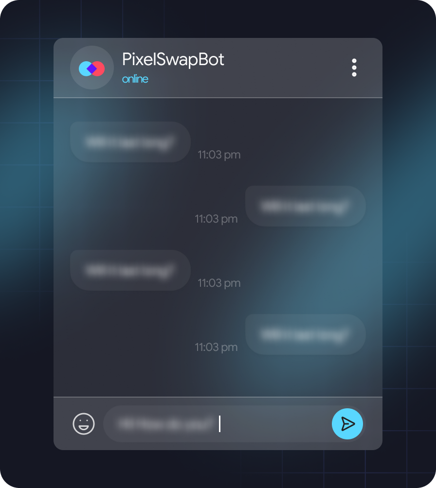 PixelSwap - The First Modular and Upgradeable DEX on TON.